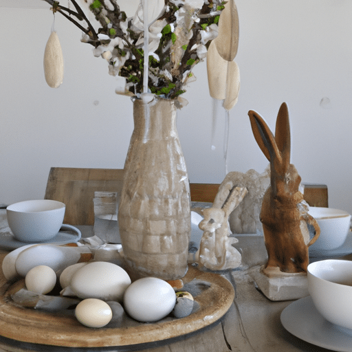 Idées de décoration de Pâques pour une table française - LovingHutlln